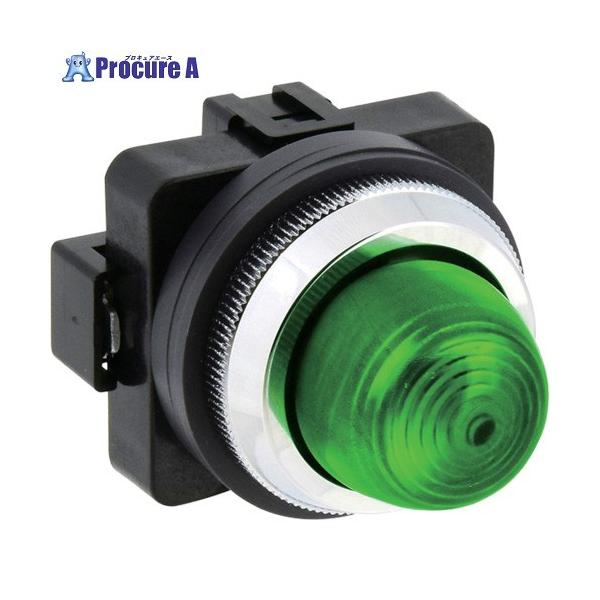 【送料都度見積】●レンズ色：緑●色：緑●発光色：緑●定格電圧(V)：AC/DC100/120●内蔵LEDランプ：LSRD-H2●幅(mm)：46●奥行(mm)：36●高さ(mm)：50