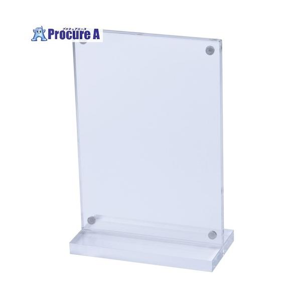 【送料都度見積】●ポスターサイズ：Ｌタテ●外形寸法(mm)縦：134●外形寸法(mm)横：89●厚さ(mm)：45●板面色：クリア●横(mm)：89●縦(mm)：127