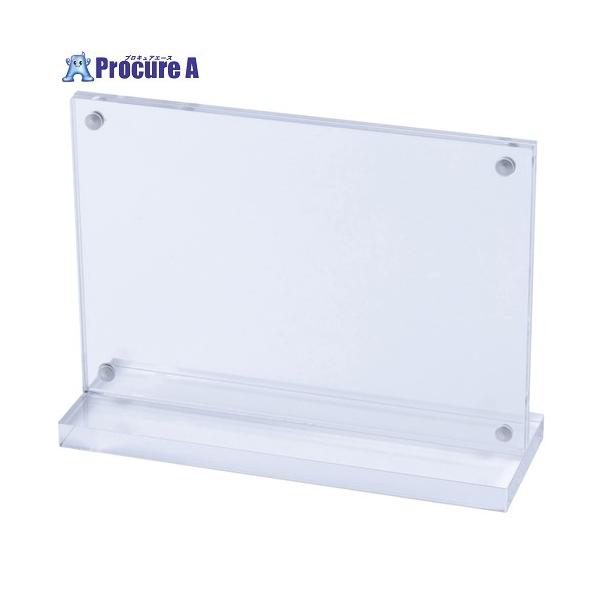 【送料都度見積】●ポスターサイズ：Ｌヨコ●外形寸法(mm)縦：96●外形寸法(mm)横：127●厚さ(mm)：45●板面色：クリア●横(mm)：127●縦(mm)：89