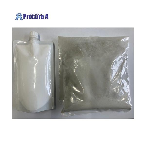 【送料都度見積】●色：グレー●容量：7.2kg（1セット：粉体２kg＋液体400ml　3セット入り）●施工面積：１セット　35ｃｍ×35ｃｍ（1ｃｍ厚）●硬化時間：夏季：15〜30分　冬季：30〜45分