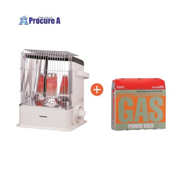 ●適合ガス：カセットガス●本体寸法(mm)幅：349●本体寸法(mm)奥行：280●本体寸法(mm)高さ：408●暖房目安コンクリート：7畳●暖房目安木造：5畳