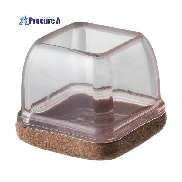 【送料都度見積】 ※個人宅様送り不可 ●タイプ：フェルト●色：クリア●内寸(φ)：28mm●適応サイズ：28〜34mm角脚