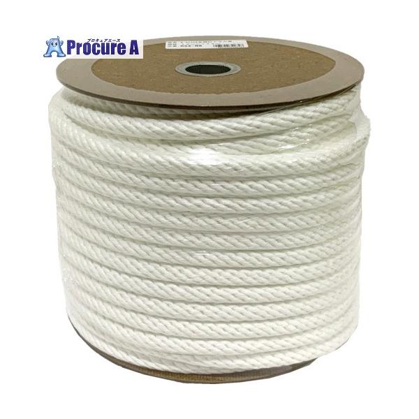 【送料都度見積】●色：ホワイト●線径(mm)：12●長さ(m)：45●包装形態：ドラム巻●引張強度(kN)：9.21
