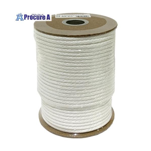 【送料都度見積】●色：ホワイト●線径(mm)：6●長さ(m)：70●包装形態：ドラム巻●引張強度(kN)：2.25