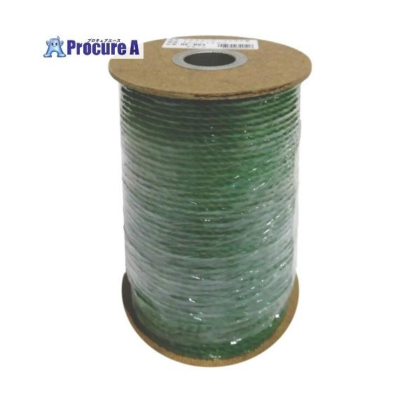 【送料都度見積】●色：グリーン●線径(mm)：4●長さ(m)：100●包装形態：ドラム巻●引張強度(kN)：1.76