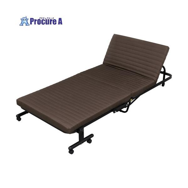 【送料都度見積】●色：ブラウン●幅(mm)：945●長さ(mm)：2000●厚さ(mm)：350●折りたたみ時サイズ(約)(mm)：945×354×1045●マット部サイズ(約)(mm)：880×1900×80●マットの厚さ(約)(mm)：...