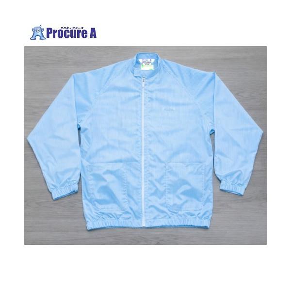 【送料都度見積】●色：ブルー●サイズ：4L●着丈(cm)：70●適合胸囲(cm)：130●ISO Class：7●クリーンパック有無：無●袖丈(cm)：86