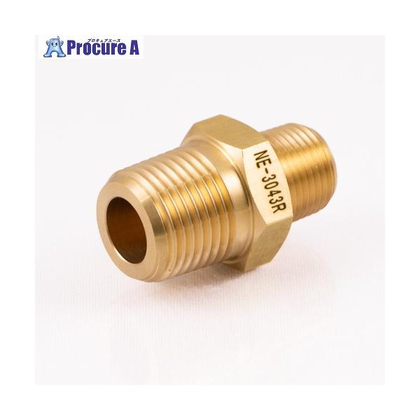 【送料都度見積】●接続口径D1：R1/8●接続口径D2：NPT1/4●六角対辺(mm)：17●使用流体：水、空気、油、他材質に悪影響のないもの。●使用圧力(MPa)：MAX 6.90