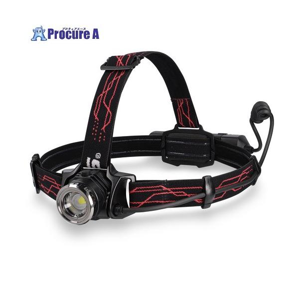 【送料都度見積】●明るさ(lm)：730●幅(mm)：70●奥行(mm)：40●高さ(mm)：45●使用電池：リチウムイオン充電池●最大点灯時間(h)：9●充電時間(時間)：5●保護等級：IP66●色：ブラック●光源：チップタイプ白色ＬＥＤ...