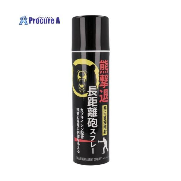●対象生物：熊及び猛獣●効果持続目安：15秒●幅(mm)：50●奥行(mm)：50●高さ(mm)：198●容量(ml)：180●噴射距離(m)：5●効果有効範囲(m)：10