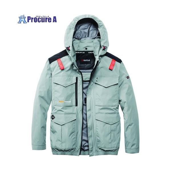 ●色：スティールグレー●サイズ：L●着丈(cm)：68●胸囲(cm)：118●肩幅(cm)：48●冷却ファン有無：無