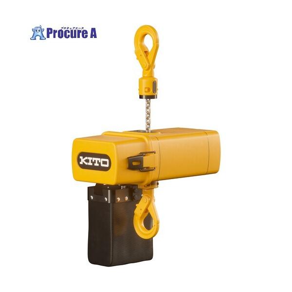 ※車上渡し ●定格荷重(t)：0.2●標準揚程(m)：20●巻上速度(m/min)低速：1.1●巻上速度(m/min)高速：6.5●フック間最小距離(mm)：375●時間定格(min)：40●電源(V)：バッテリー式●電源コード長さ(m)：10