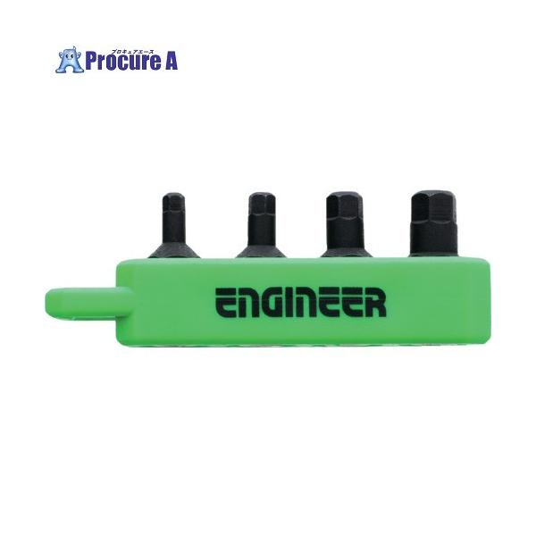 ●セット内容：対辺2.5、3、4、5mm●セット内容(本)：4●シャンク径(mm)：6.35●全長(mm)：18●色：グリーン