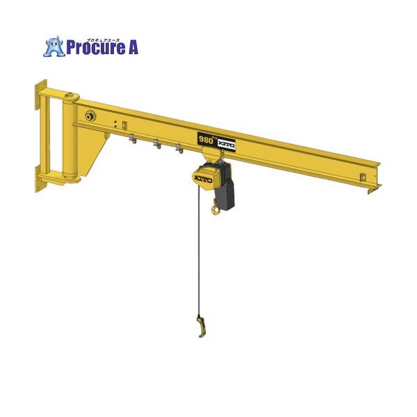 【代引決済不可】【送料都度見積】 ※車上渡し ●定格荷重(t)：0.25●アーム長さ(m)：4●タイプ：LJW型●旋回角度(°)：180°