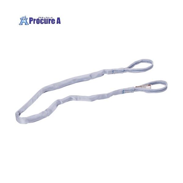 ●最大使用荷重(t)：0.5●全長(m)：3●ベルト寸法(mm)幅×厚さ：37×7●表面布カラー：灰●両端形状：アイ形