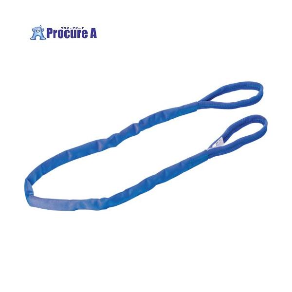 ●最大使用荷重(t)：1.6●全長(m)：4●ベルト寸法(mm)幅×厚さ：46×12●表面布カラー：青●両端形状：アイ形