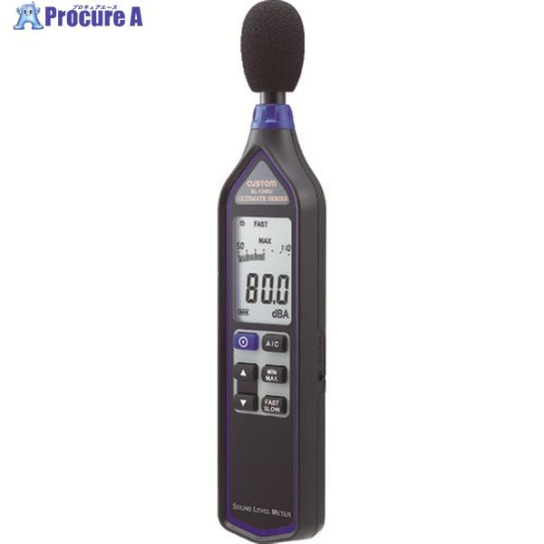 ●測定範囲(dB)：32〜130●分解能(dB)：0.1(バーグラフ表示：2)●周波数範囲(Hz)：20〜8000●測定精度(dB)：± 1.4 (94dB、1kHzにて）●周波数特性：A/C特性●電源(V)：積層型9V乾電池×1本(別売)...