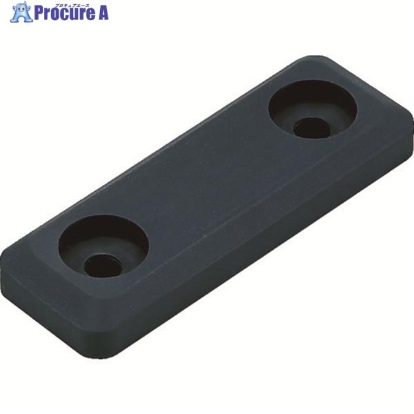 ●全長(mm)：50●幅(mm)：17●厚さ(mm)：6.6●吸着力(N)：39.2●取付ピッチ(mm)：32●色：ダークグレー●受板用推奨皿ねじ(mm)：トラス小ねじM4