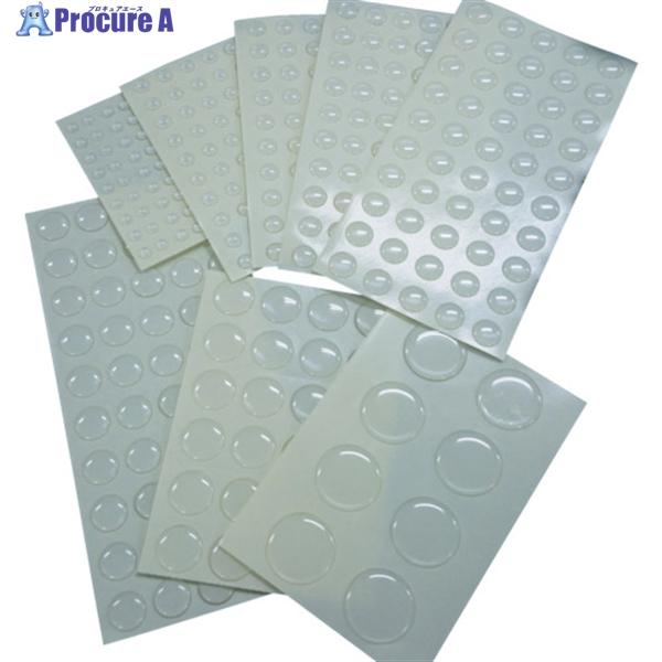 ●形状：丸形●厚さ(mm)：2●直径(mm)：8●高さ(mm)：2●色：透明