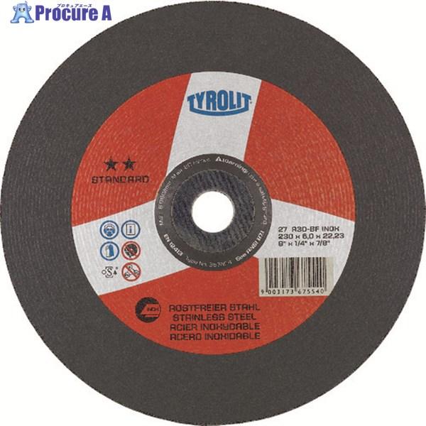 ●粒度(#)：30●砥材：A●硬度：R●外径(mm)：125●厚さ(mm)：6●穴径(mm)：22.23●最高使用周速度(m/s)：80●最高使用回転数(rpm)：12250