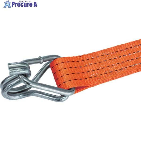 ●最大使用荷重(t)：0.2●ベルト長さ(m)巻取側：4.5●ベルト長さ(m)固定側：0.35●ベルト寸法(mm)幅×厚さ：25×2.0●色：オレンジ●両端形状：フック＆キーパー●ベルト幅(mm)：25