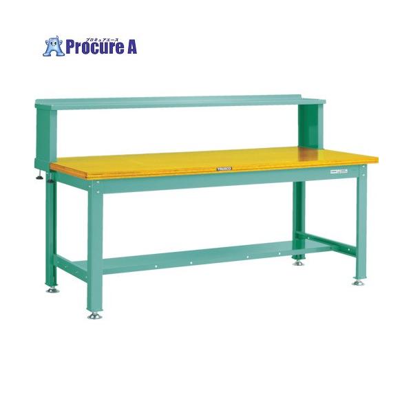 ●天板材質：ダップ化粧●間口(mm)：1200●奥行(mm)：750●高さ(mm)：1044●脚部カラー：グリーン(GN)●下棚：HLT型(1枚)●均等荷重(kg)：2000●上棚：YUR-B型●色：グリーン
