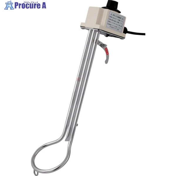 ●電源(V)：AC100●容量(kW)：1●発熱部寸法(mm)：100●電源コード長さ(m)：2●温度範囲(℃)：30〜120●定格電流(A)：10●首下寸法(mm)：370●ヒーター部：パイプ材質：ステンレス●電力密度(W/［［ＣＭ２］］...