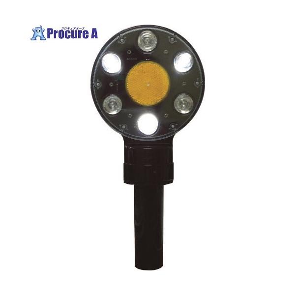 ●品名：工事灯●色：赤/白●反射材色：アンバー●幅(mm)：140●高さ(mm)：304●LED数(個)：赤×3、白×3