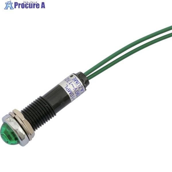 ●レンズ色：緑●発光色：緑●定格電圧(V)：AC/DC100(90〜132)●定格電流(mA)：1.0〜2.5