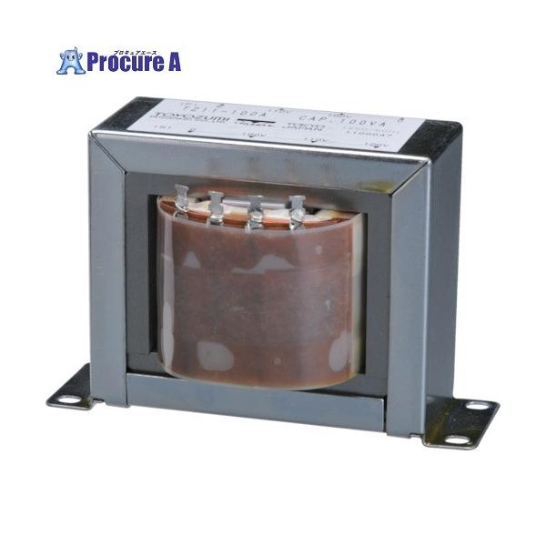 ●入力電圧(V)：1次電圧 100/110   2次電圧 100/110/120●出力電流(A)：2次電流　0.6A●容量(VA)：60●2次電流(A)：0.6●外形寸法(幅×奥行×高さ)(mm)：105×73×69●推奨取付寸法(mm)：94