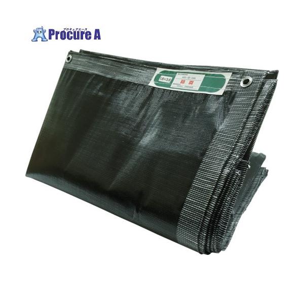 ●色：ブラック●幅(m)：1.8●長さ(m)：3.6●厚さ(mm)：0.25●ハトメ数(個)：24●ハトメピッチ(cm)：45●引張強度：縦290N/3cm 横150N/3cm