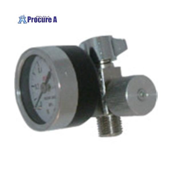 【代引決済不可】【送料都度見積】  ●接続元 G1/4オス　接続先G1/4蝶ナット●使用流体：圧縮空気