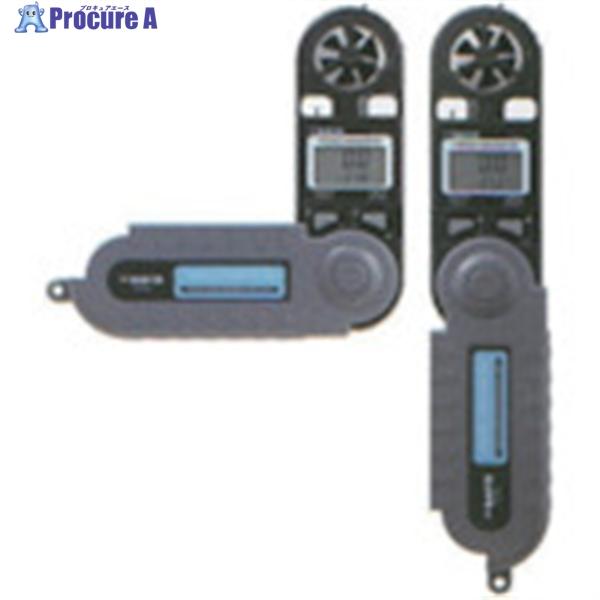 ●測定風速範囲(m/s)：1.1〜20●分解能(m/s)：0.1●測定精度(m/s)：風速1.1〜10.0(±0.9) その他(±2.0)●電源(V)：コイン形リチウム電池　CR2032（２個）●幅(mm)：144●奥行(mm)：26●高さ...