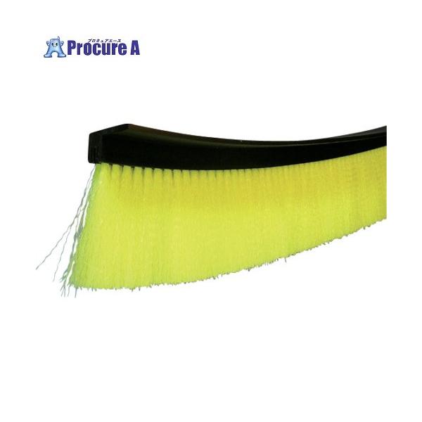 【送料都度見積】●厚さ(mm)：40●全高(mm)：75●毛丈(mm)：60●形状：波線●全長(mm)：1000●フレーム高さ(mm)：15●線径(mm)：0.3●ブラシの色：黒●3列植毛