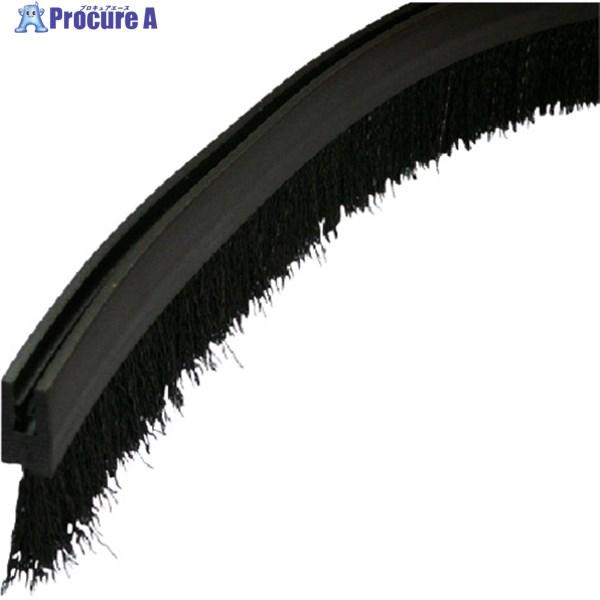 ●厚さ(mm)：8●全高(mm)：48●毛丈(mm)：30●形状：波線●全長(mm)：1000●フレーム高さ(mm)：18●線径(mm)：0.2●差し込み推奨板厚(mm)：0.6〜1.5●ブラシの色：黒●1列植毛