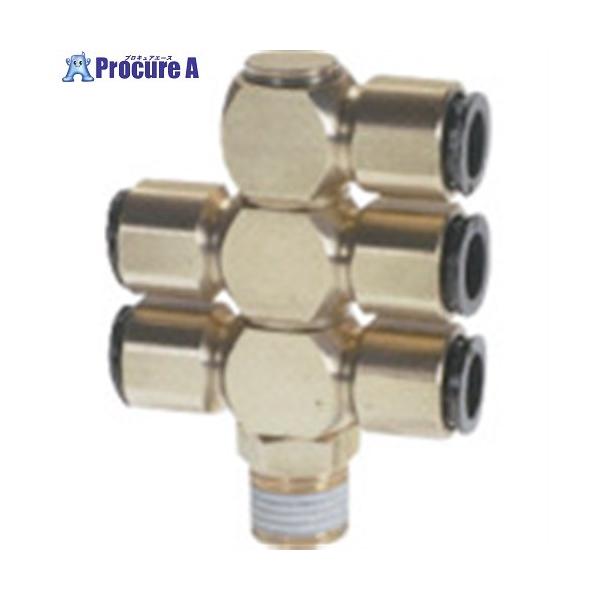 【送料都度見積】●適合チューブ外径D(mm)：12●ネジ部：R1/2