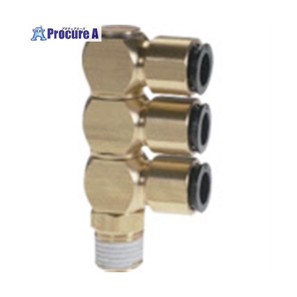 【送料都度見積】●適合チューブ外径D(mm)：12●ネジ部：R1/2