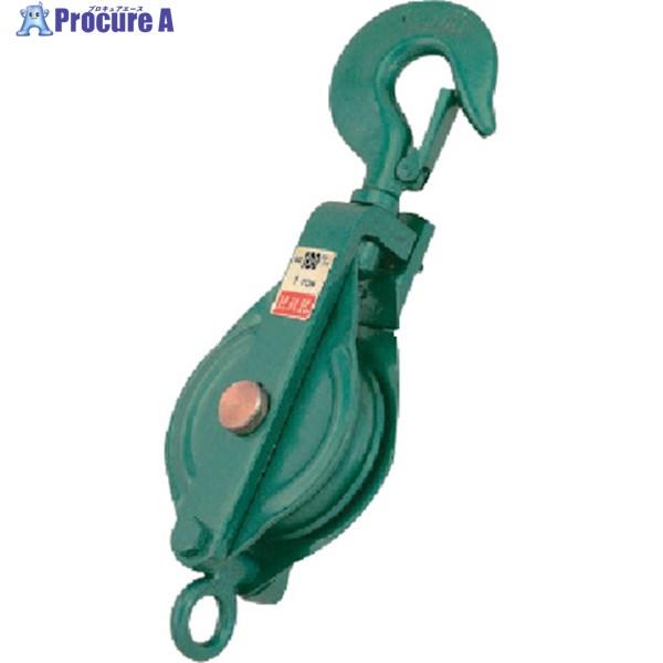 ●基本使用荷重(t)：2●最大使用ロープ径(mm)：18●車数：1●車径(mm)：150●車溝幅(mm)：20●寸法(mm)A：465●寸法(mm)B：168●寸法(mm)C：60●頭部形状：フック型●タイプ：一車タイプ●使用荷重(kg)：...
