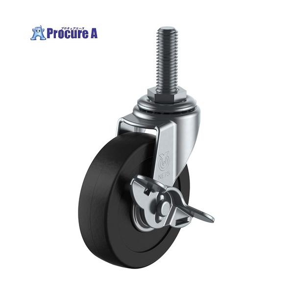 【送料都度見積】●許容荷重(daN)：30●許容荷重(kgf)：30.6●車輪径D(mm)：50●車輪幅(mm)：20●取付高H(mm)：68●軸長L(mm)：14●ねじT：W3/8●タイプ：自在S付き●ねじ山：16●許容荷重(N)：300