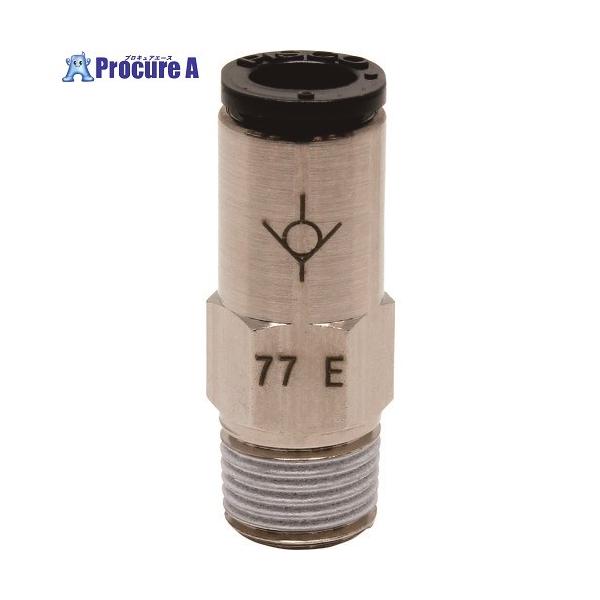 【送料都度見積】●接続口径：R1/8●適合チューブ外径D(mm)：6●使用温度範囲(℃)：0〜60(凍結なきこと)●使用流体：空気●使用圧力範囲(Mpa)：-0.1〜0.9●最低作動差圧(自由流れ方向よりエアを印加した際、二次側へ導通し始め...