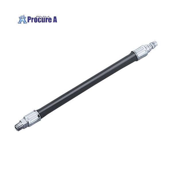 ●品名：耐震プラグホース SHA-3-2R（R1/4おねじタイプ）●全長(mm)：320●最高使用圧力(MPa)：1.5●使用流体：空気●耐圧力(MPa)：2.0●相手側取付サイズ：Rc1/4