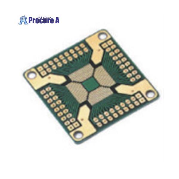【送料都度見積】●外形寸法(mm)幅：57●外形寸法(mm)奥行：73●外形寸法(mm)高さ：2●材質/ガラスエポキシ(FR-4)両面サイズ(mm)：1.0×40.64×40.64●仕上/スルホール金フラッシュメッキ●穴径：φ0.9