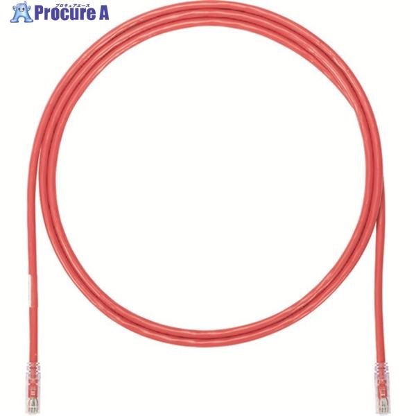 ●全長(m)：2●色：赤●カテゴリ種類：カテゴリ6●ケーブル径(mm)：3.8●使用温度範囲(℃)：-10〜60●プラグタイプ：RJ45●導体：28AWG導体より心線●ケーブル長(m)：2
