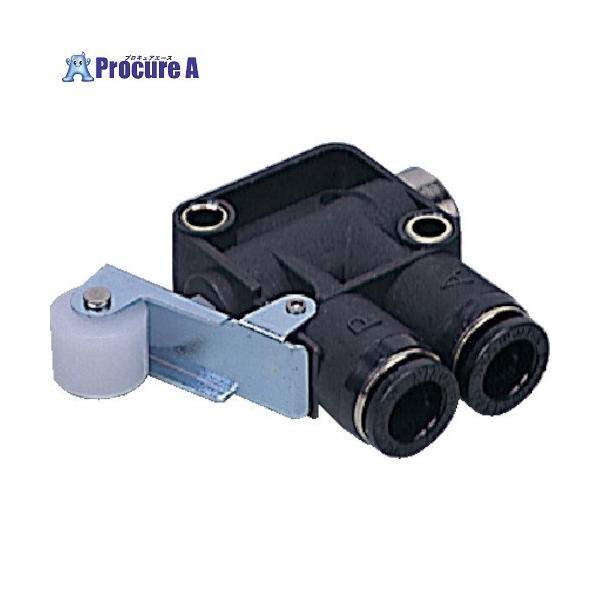 【送料都度見積】●ポート数：2●使用圧力(MPa)：0〜0.7●使用流体：空気●適合チューブ外径D(mm)：6●使用温度範囲(℃)：0〜60(凍結なきこと)●給油：要　ISO VG32(タービン油1種)