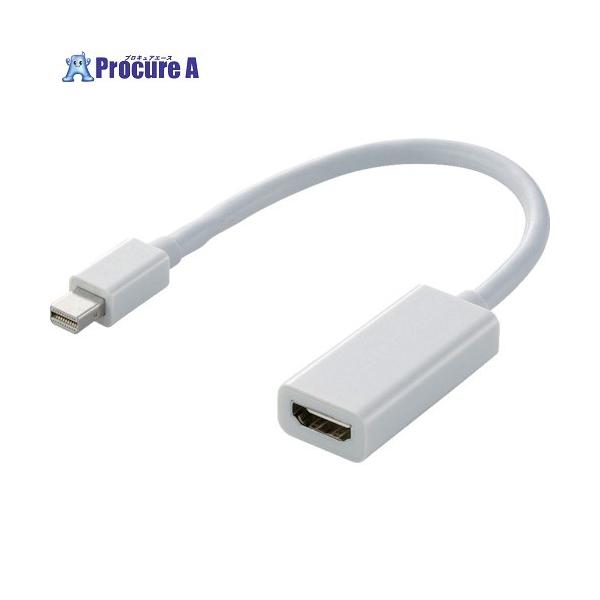 ●色：ホワイト●適合機種：MiniDisplayPortまたはThunderboltPortを搭載したPC及びHDMIタイプA 19pin端子を搭載したテレビ・ディスプレイ・プロジェクター等●シールド方法：3重シールド●コネクタ形状：min...