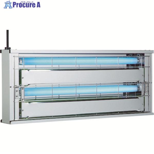 ●有効面積(［［Ｍ２］］)：60〜90●電源(V)：単相100●消費電力(W)：20×2●誘引方法：光●捕虫方法：粘着式●適合捕虫紙：S-20●幅(mm)：685●奥行(mm)：90●高さ(mm)：280●電源コード長さ(m)：1.7●誘引...