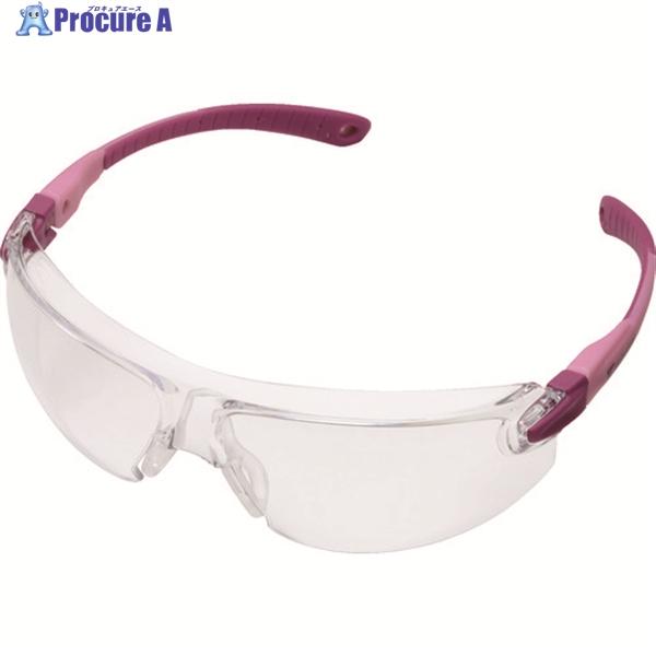 ●レンズ色：クリア●テンプル色：ピンク●幅(mm)：139●高さ(mm)：45●長さ(mm)：154●レンズ厚(mm)：2.2●防曇加工：○●防傷加工：○●UVカット：○●角度調整：○●ノーズパッド：○