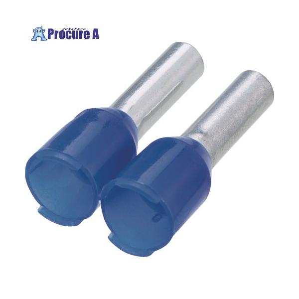 【送料都度見積】●電線適合範囲 より線［［ＭＭ２］］：50.0●電線適合範囲 AWG：1AWG-1/0●色：青●全長(mm)：41.0●最大絶縁外径(mm)：15.0●耐熱温度(℃)：105●推奨工具：CT-1006●適合電線サイズ(mm)...