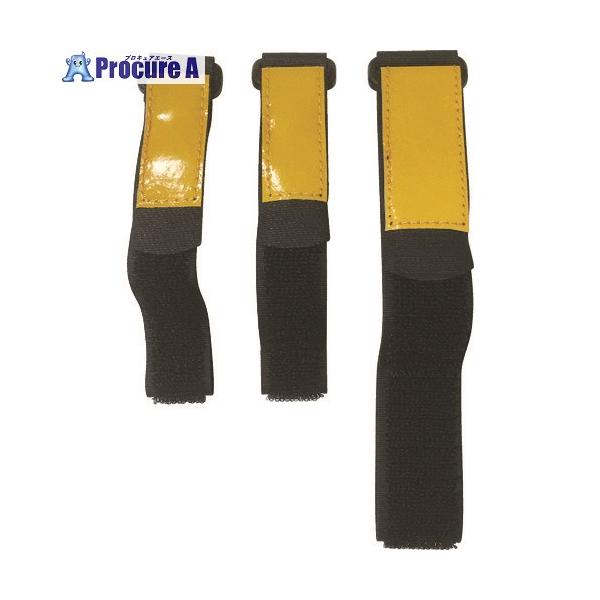 ●色：ブラック●厚さ(mm)：5●使用目安：足首用(40cm)の直径が約10cmまで有効、小物固定用(30cm)の直径が約7cmまで有効●内容：幅20mm×長さ30cm　2本小物固定用、幅25mm×長さ40cm　1本足首用