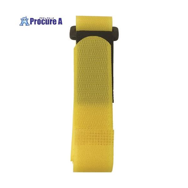 ●色：イエロー●幅(mm)：25●長さ(m)：0.4●厚さ(mm)：2●使用目安結束物の直径が約100mmまでは可能